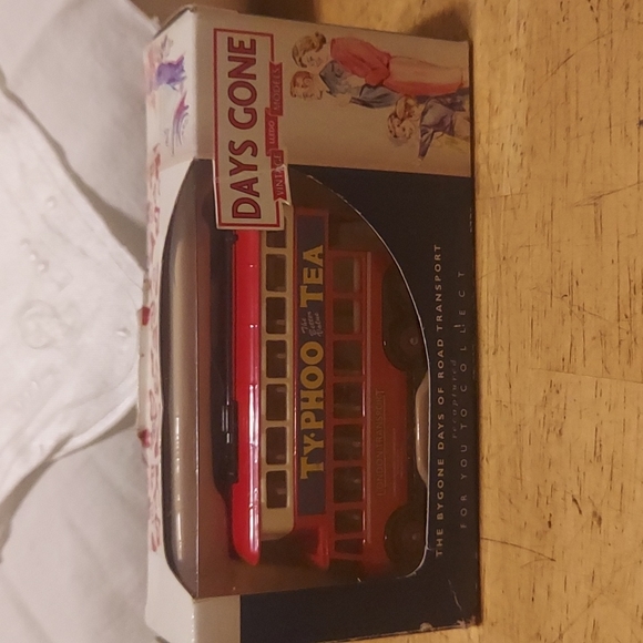 Other | Lledo Days Gone Vintage Typhoon Tea Double Deck Bus | Poshmark